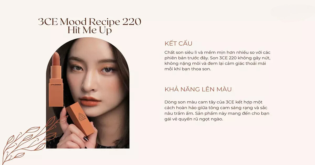 7 Thỏi son màu cam tây không thể thiếu cho tín đồ yêu thích son